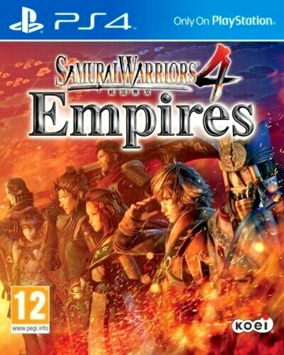 PS4 Samurai Warriors 4 Empires for PS4 EXCELLENT Condition (PS5 ...