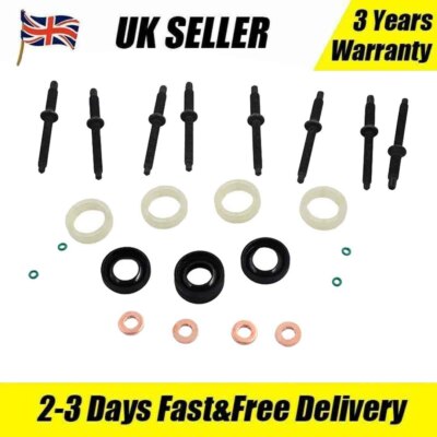 INJECTOR SEAL KIT For PEUGEOT 307 PARTNER CITROEN C2 C3 XSARA 1.6 HDI ...