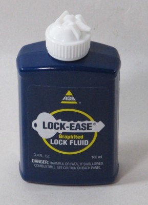 AGS LE-4 Lock-Ease Graphited Lock Fluid 3.4oz Makes Locks Work Better ...