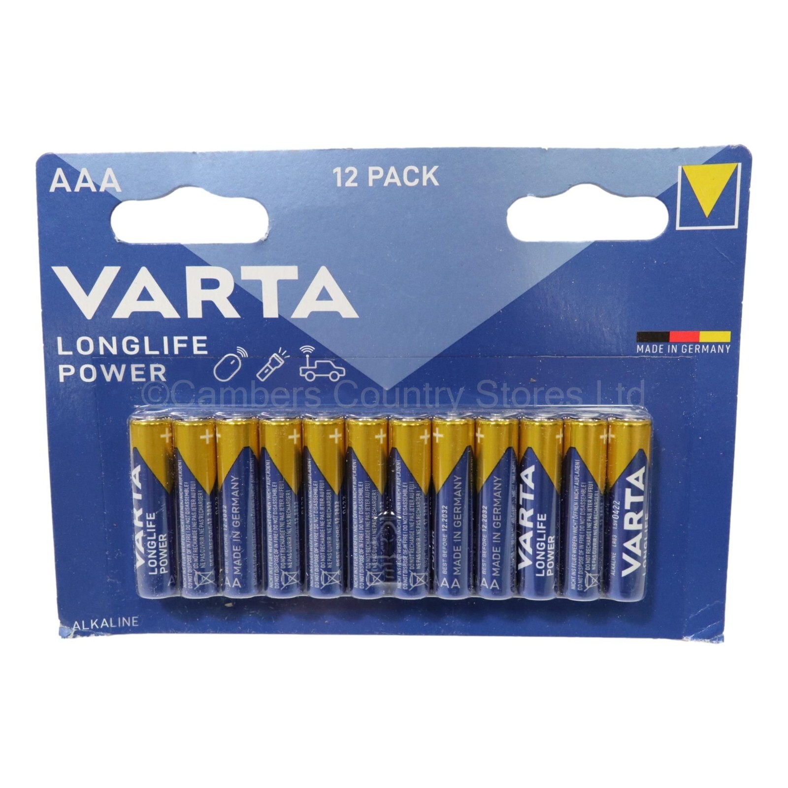 Quality Varta Battery Long Life Power, High Energy Batteries AA, AAA, C ...