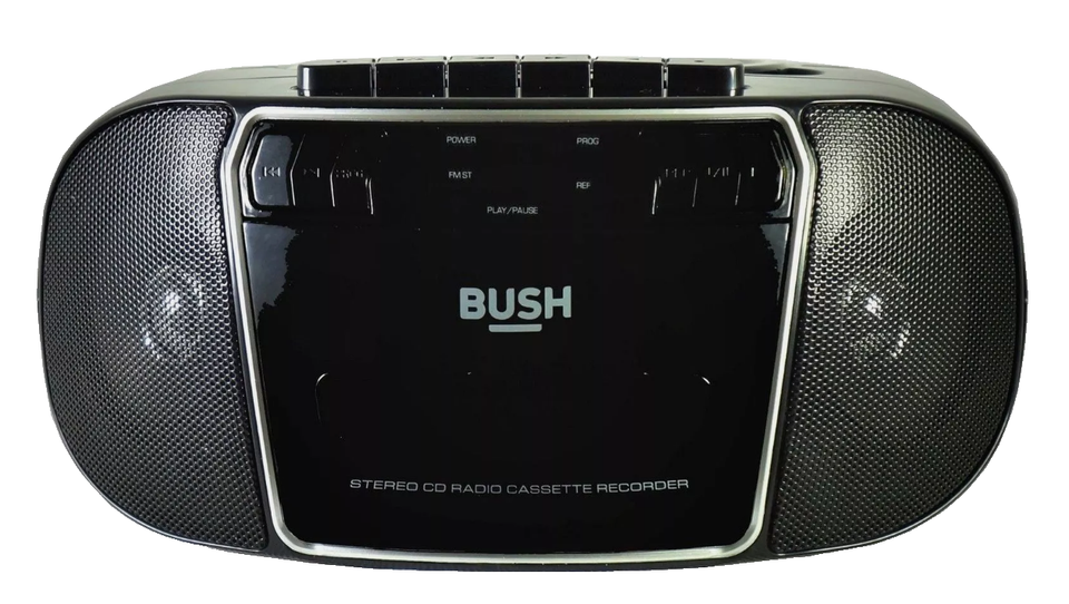 Bush KBB500 CD & Cassette Player Boombox with FM Radio (A-) | eBay UK
