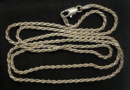 Vintage Chain MARKED IBB ITALY 925 STERLING SILVER Necklace Jewelry Lot ...