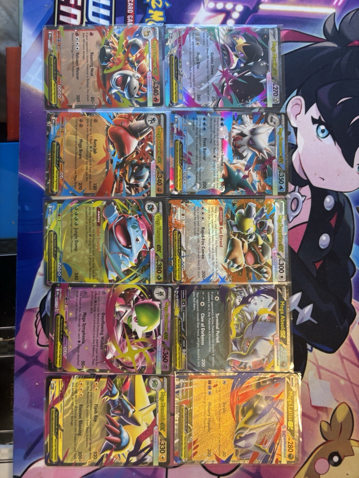 Brand New Pokemon Mega Evolution Mega ex Cards | eBay