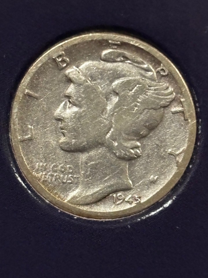 First & Last Mercury Dimes 1916-1945 First Commemorative Mint-Rotated ...