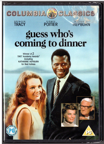 Guess Who's Coming to Dinner New Sealed DVD Tracy, Hepburn Sidney ...