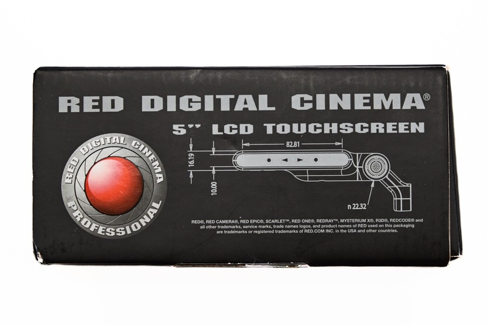 RED PRO 5" LCD Touch Screen Monitor for Epic/Scarlet, Dragon | eBay