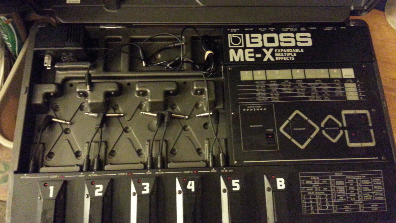 Boss ME-X Expandable Multiple Effects | eBay