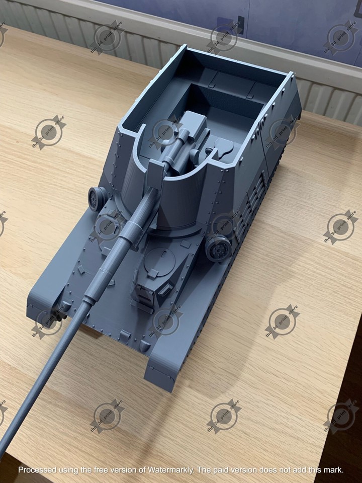 WW2 GERMAN NASHORN TANK , 3D PRINTED, MANY SCALES AVAILABLE | eBay