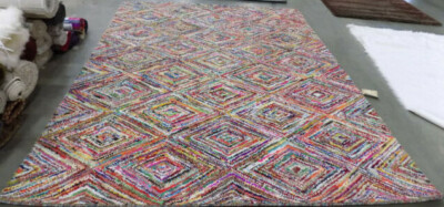 MULTI 8' X 10' Loose Thread Rug Reduced Price 1172589688 NAN314A-8 | eBay