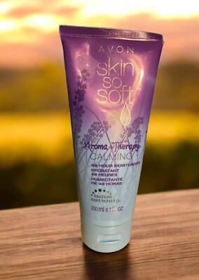 Avon Skin So Soft Aroma + Therapy Calming 48-Hour Moisturizer 6.7 fl oz ...