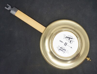 Vtg Wall Clock RA Pendulum/Bob 134 Grams 5 1/2" Wide 10" Long See Note ...