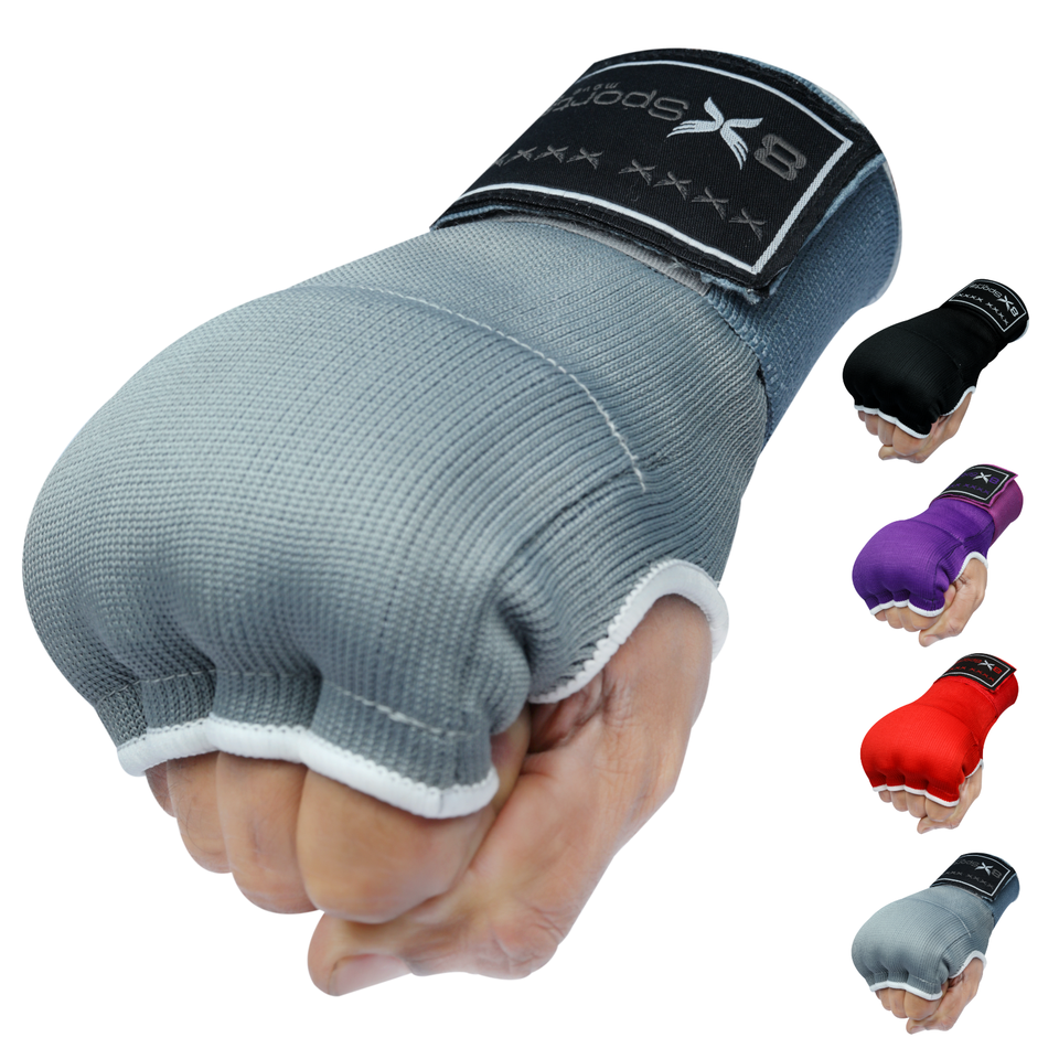 8xSports Boxing Inner Gloves Hand Wraps Gel Padded MMA Muay Thai ...