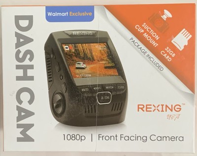 Rexing V1 FHD Front Dash Cam Camera 1080p (32GB Card Included) | eBay