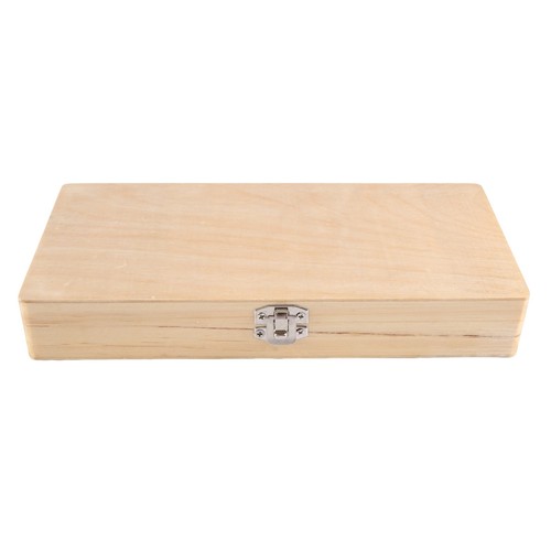 Wooden Slide Storage Box, Holds 50 Slides, Microscope Slide Box W4P4 | eBay