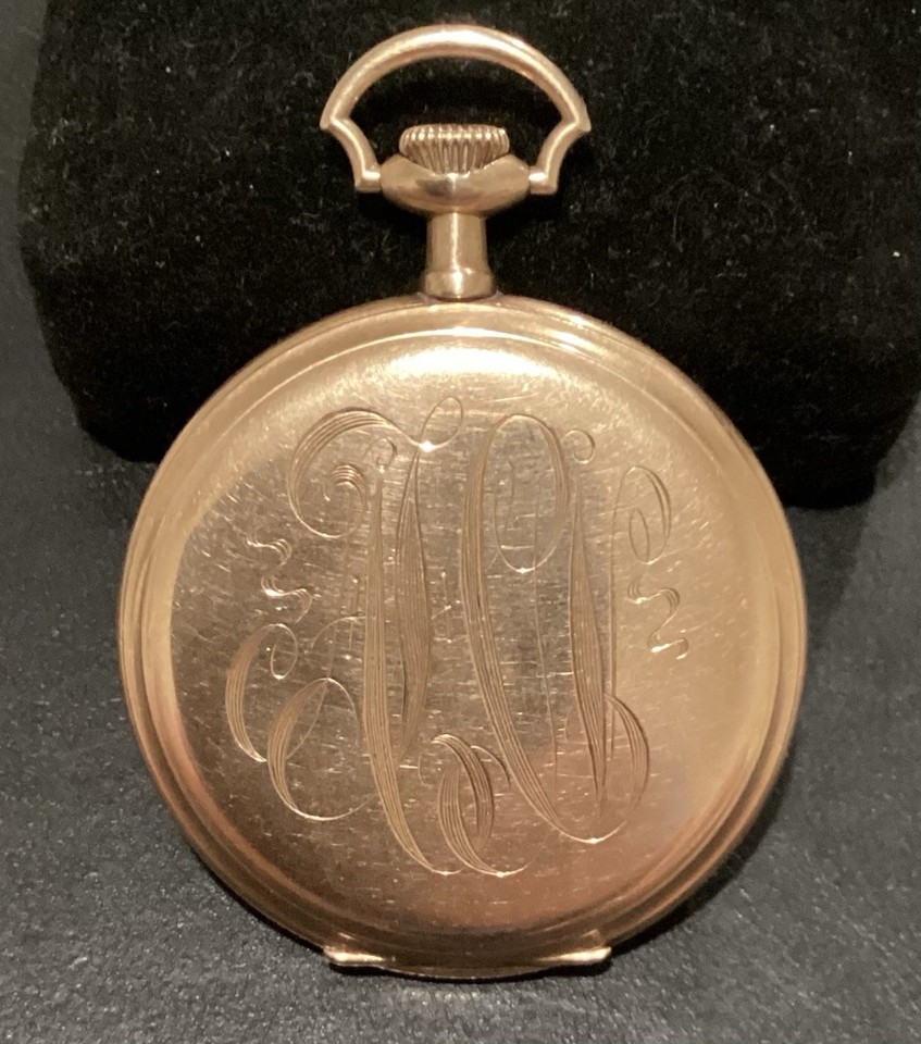 c. 1910 Howard Boston GF Pocket Watch 17J Size 12S Grade Series 7 | eBay