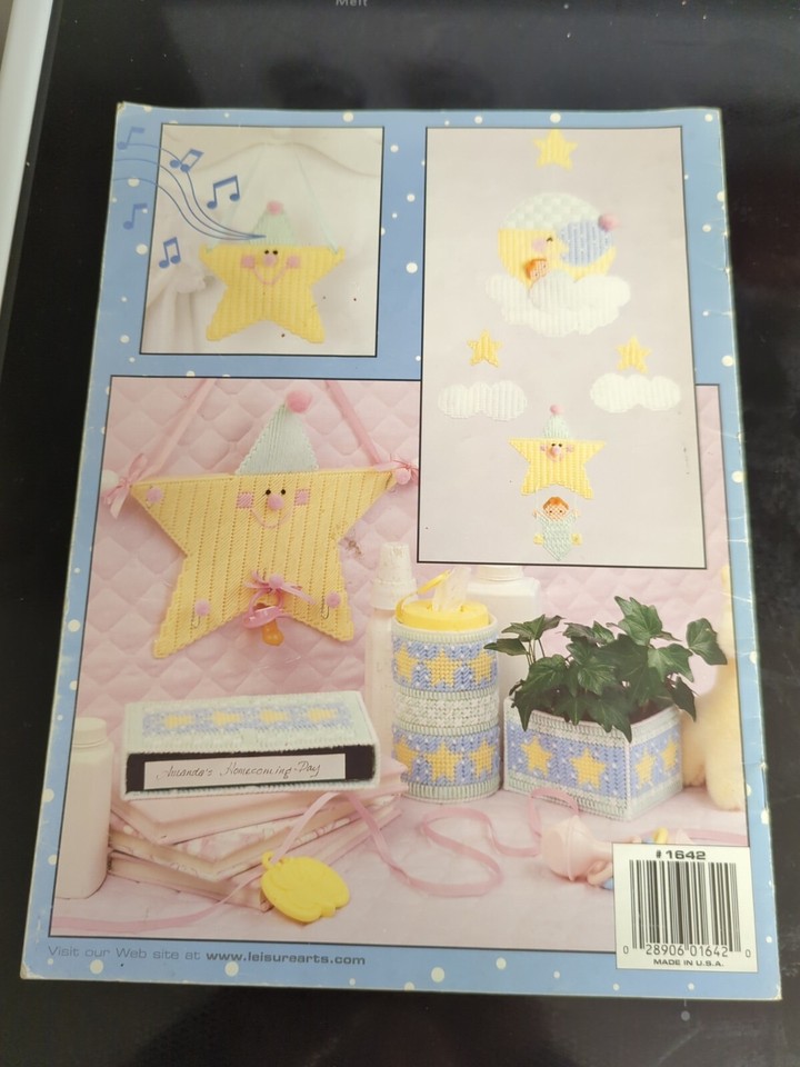 A Star is Born Baby tissue cover mobile box frame plastic canvas ...