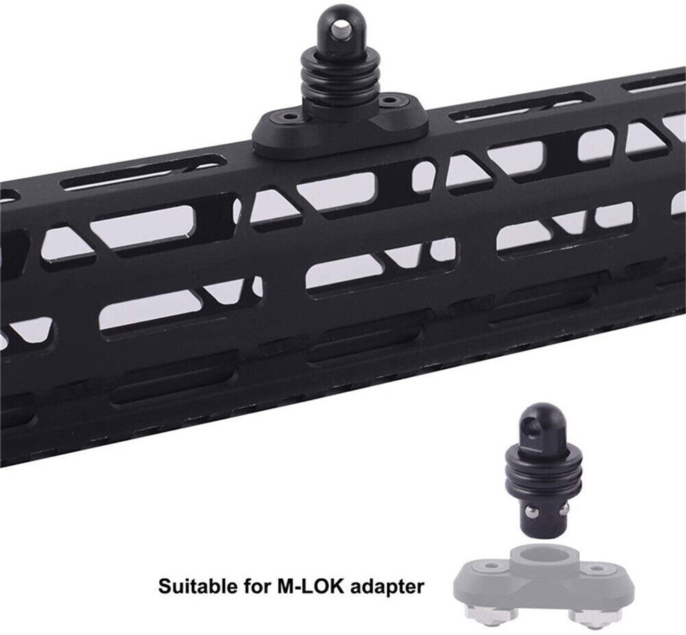 M-LOK QD Sling Mount Swivel With Quick Detach Stud Attachment MLOK ...