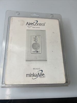 Minka Aire WCS212 3-Speed Fan Wall Control w/Reverse Full Range Light ...