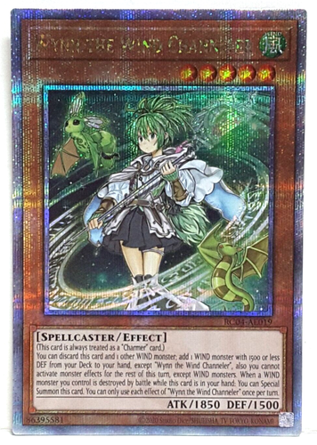 Konami Yugioh Asian-English Wynn The Vent Channeler RC04-AE019 Qser | eBay