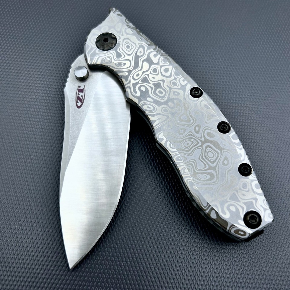 Zero Tolerance 0562Ti Flipper Rick Hinderer Pn Edge ZT 0562 Monochrome ...