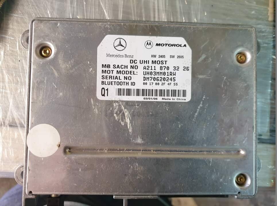 Mercedes E W211 Phone Bluetooth Control Unit A2118703226 | eBay