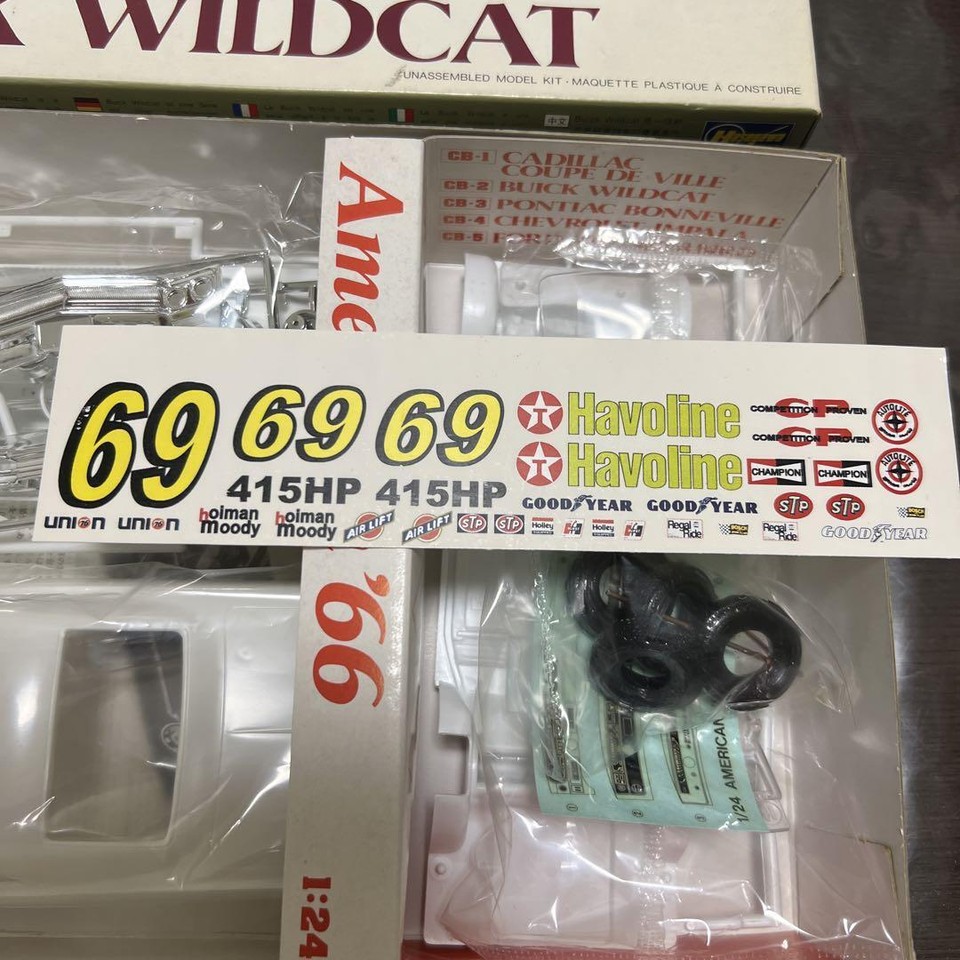 Hasegawa 1/24 Buick Wildcat Unassembled plastic model | eBay