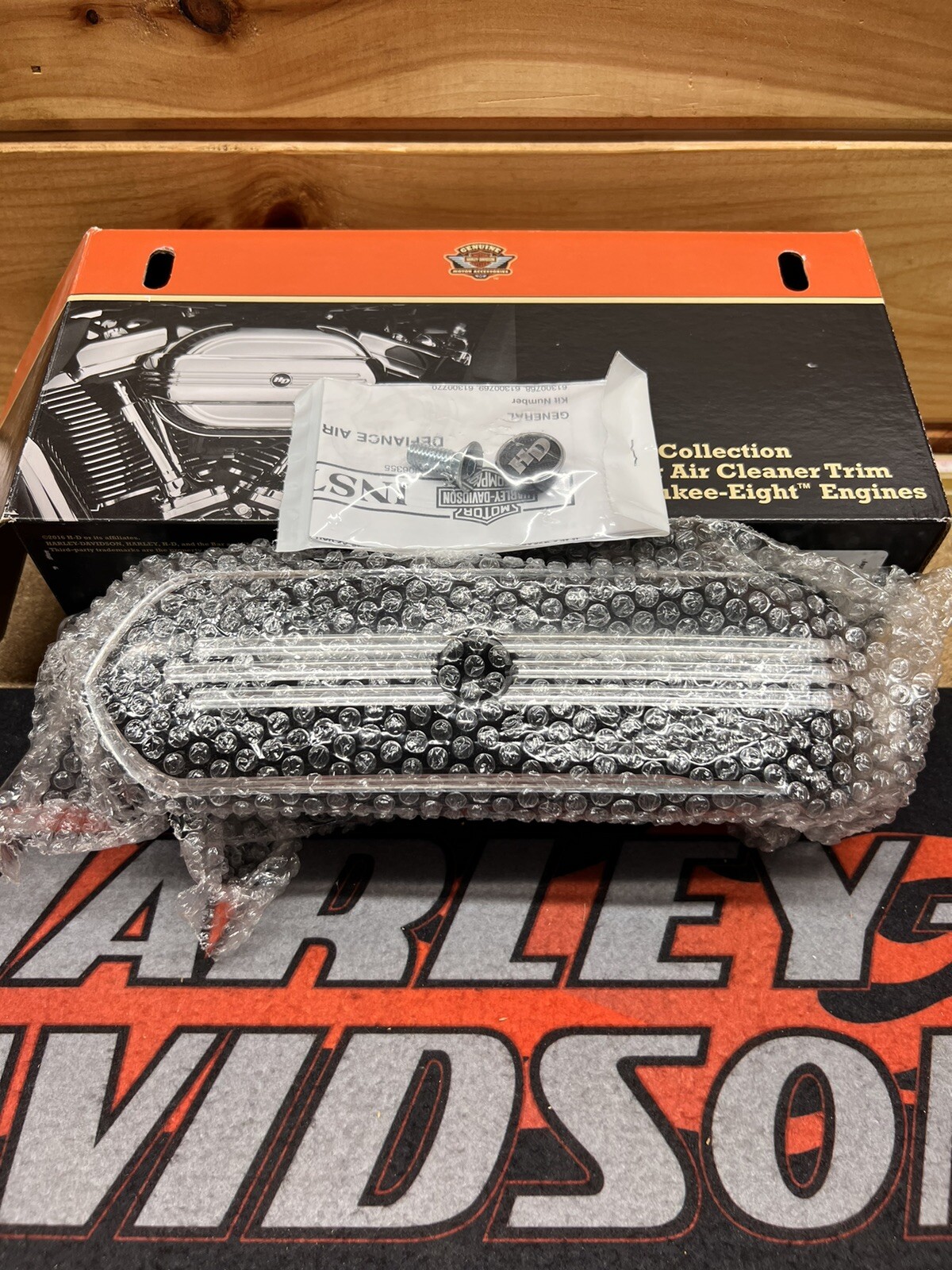 Harley-Davidson Defiance Collection Ventilator Air Cleaner Trim ...