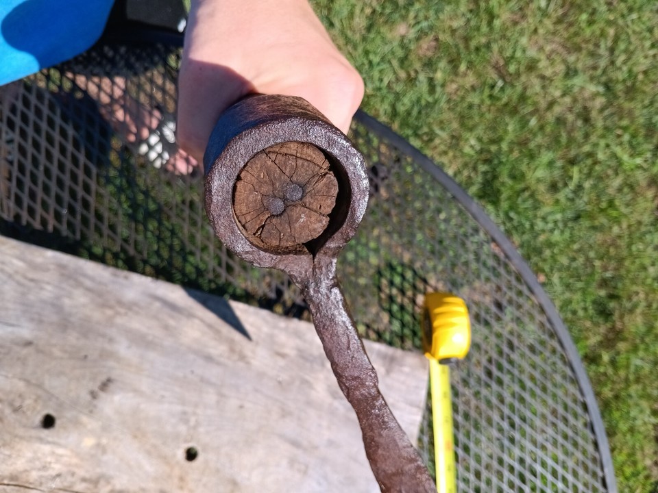 Antique Hand Forged Shingling Froe Tool | eBay
