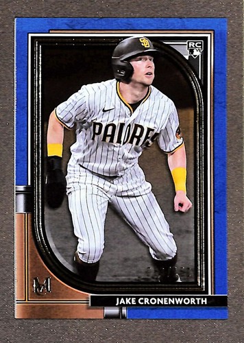2021 Topps Museum Collection Sapphire #64 Jake Cronenworth Rookie /150 ...