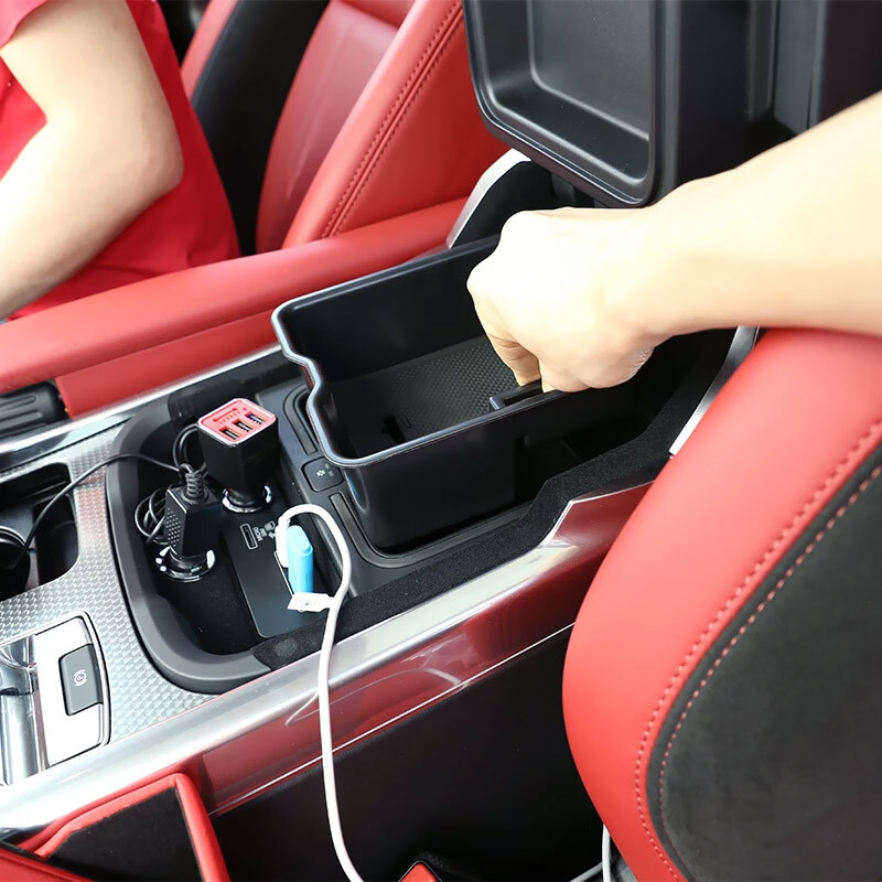 For 2018-22 Range Rover Sport Center Console Refrigerator Box Storage ...