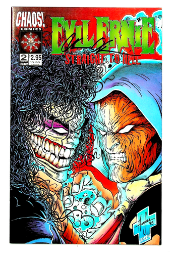 Evil Ernie Straight to Hell #2 Signed by Brian Pulido Chaos Comics | eBay