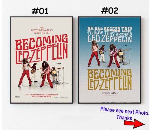 Becoming Led Zeppelin Movie 2025 reprint Poster, Fan Gift | eBay