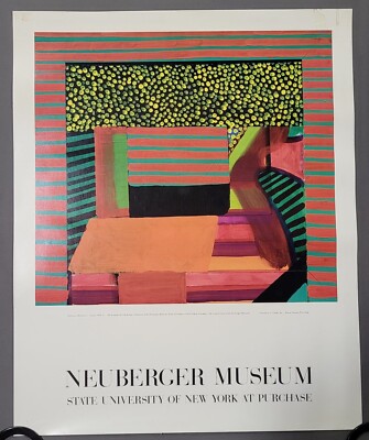 Vintage Neuberger Museum Poster, 1980's | eBay