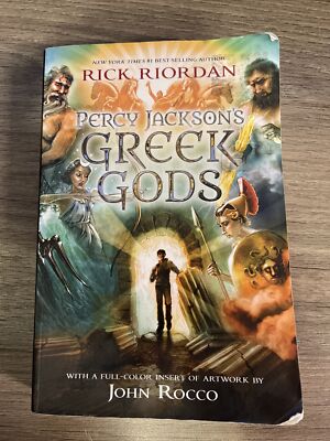 Percy Jackson's Greek Gods by Rick Riordan With Artwork Insert ...