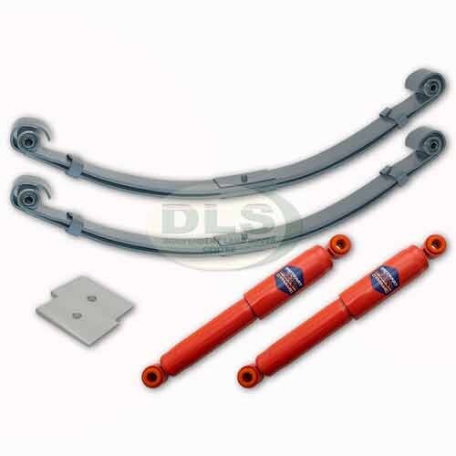 Parabolic Leaf Spring and Shock Absorber Set Front Land Rover Series ...