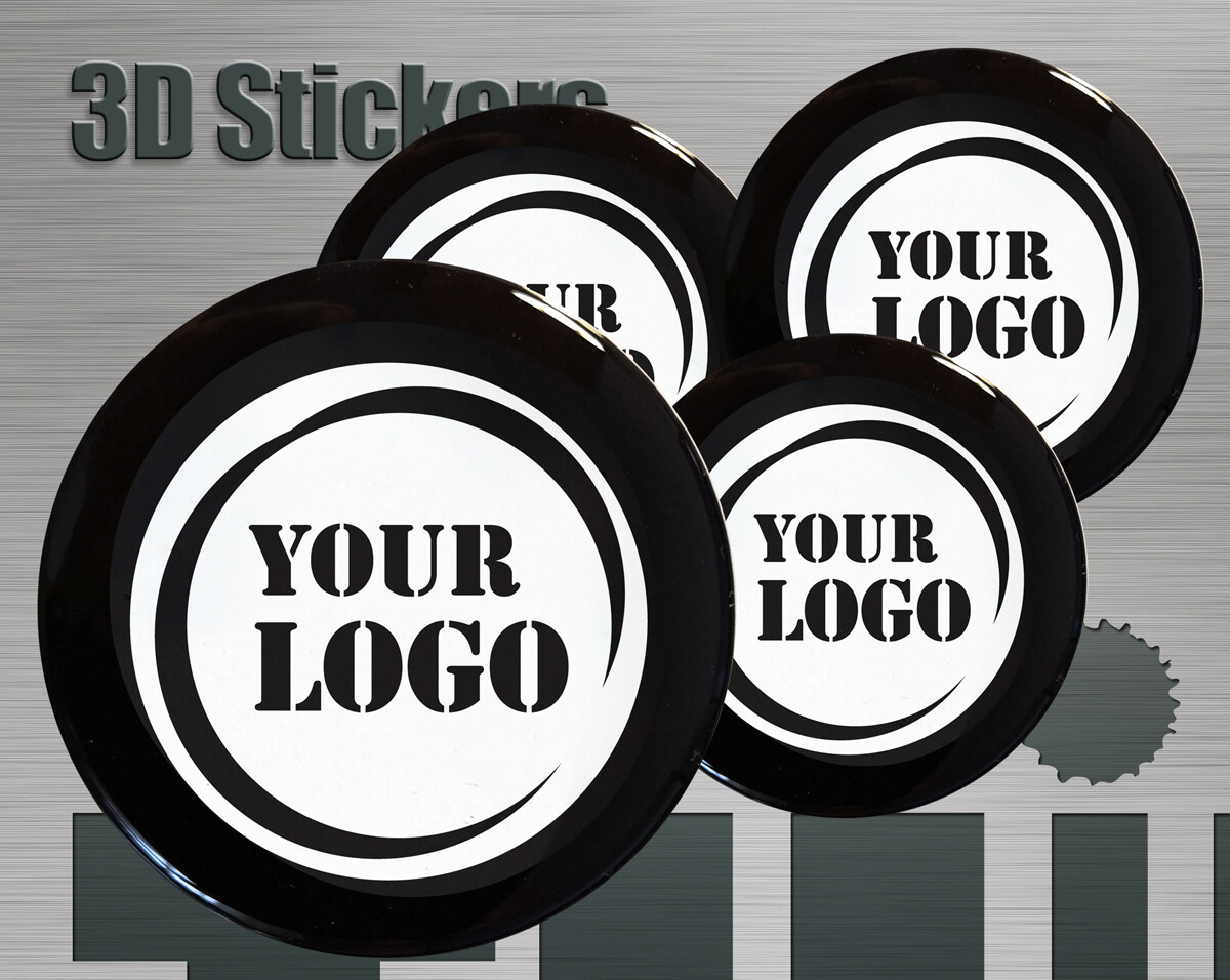 Wheel stickers Custom Logo Center Cap Logo Badge Hubcaps Trims Rims ...