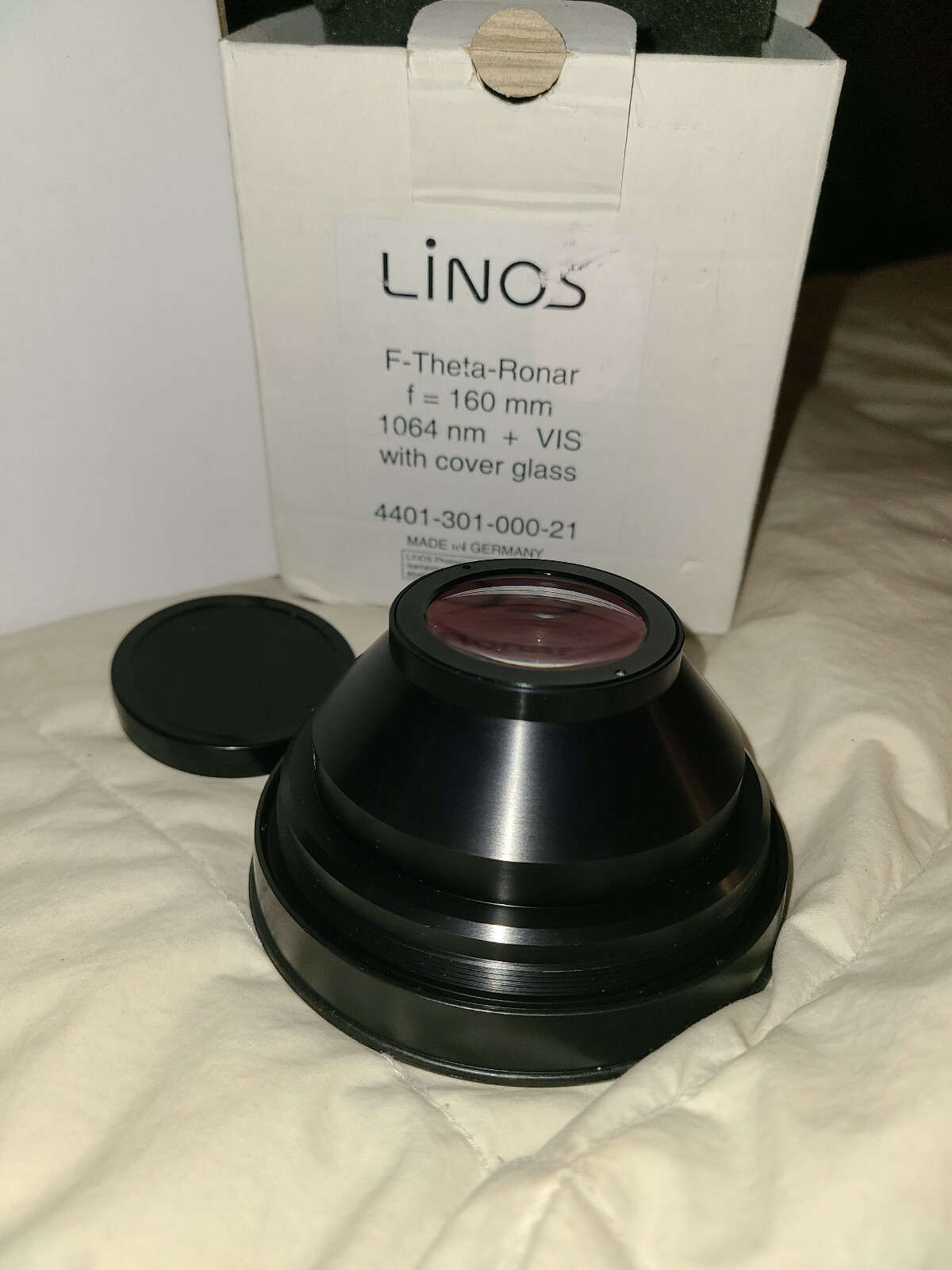 USED LINOS F-Theta-Ronar Lenses 1064nm ,F=160mm,objective lenses | eBay