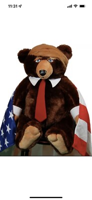 **New**NWT** Trumpy Bear Deluxe Authentic Donald Trump 22” Stuffed Bear ...