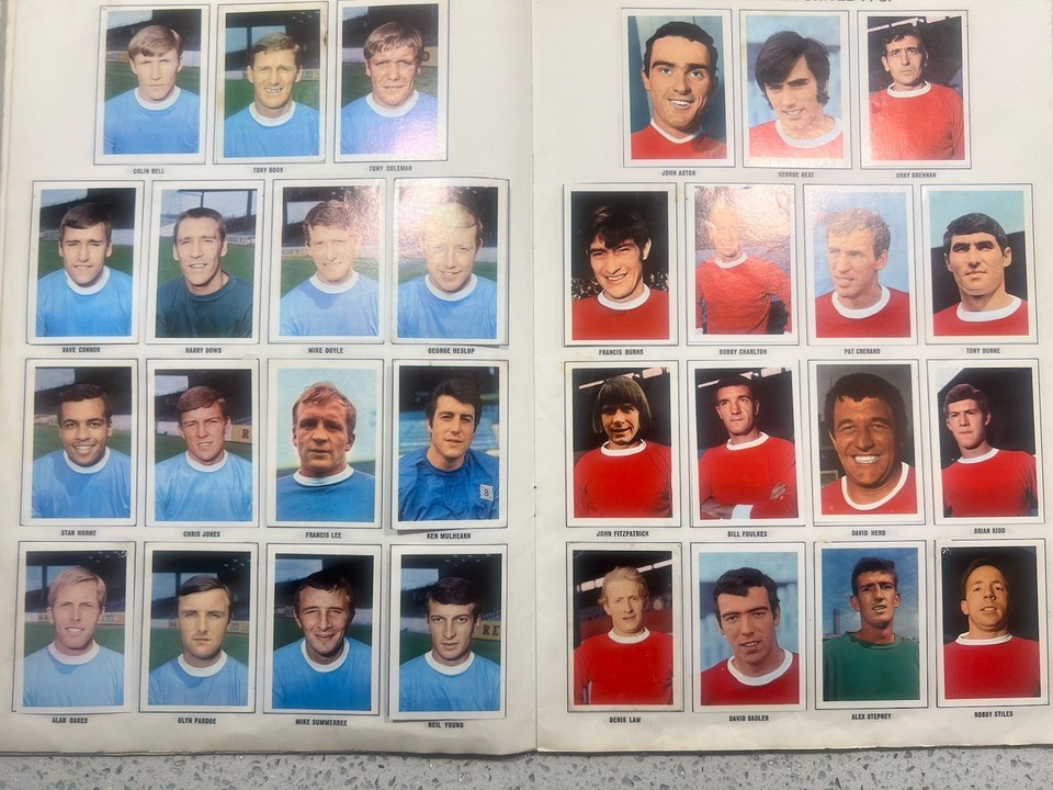 FKS 1968/69 Soccer Stars Sticker Album, Complete A1 condition.. See ...
