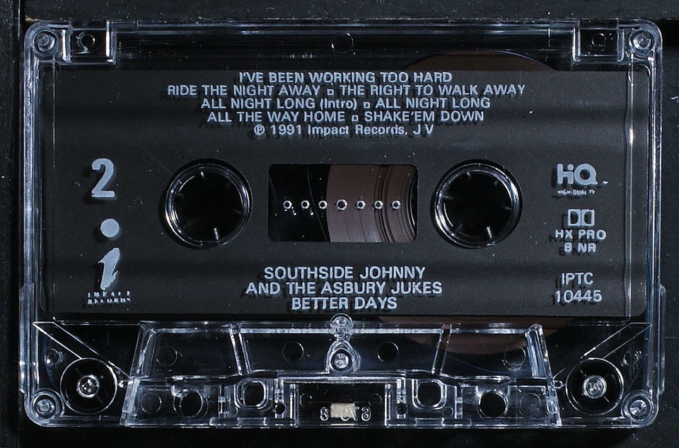 Southside Johnny And The Asbury Jukes - Better Days - MC Cassette ...