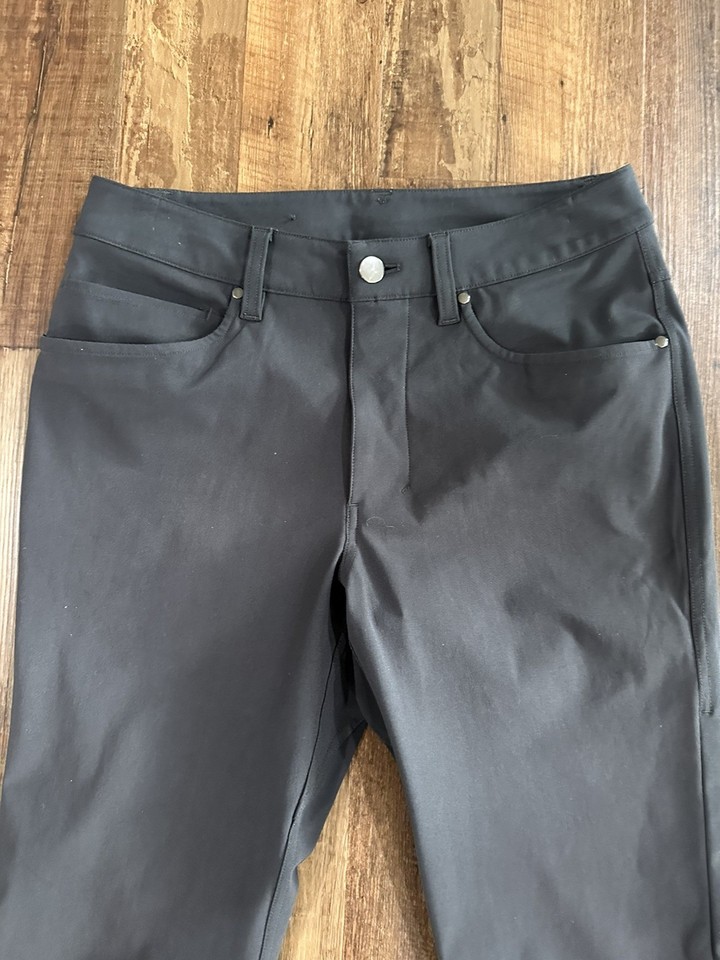 Lululemon ABC 5 Pocket Slim Fit Pant 28x28 Obsidian | eBay