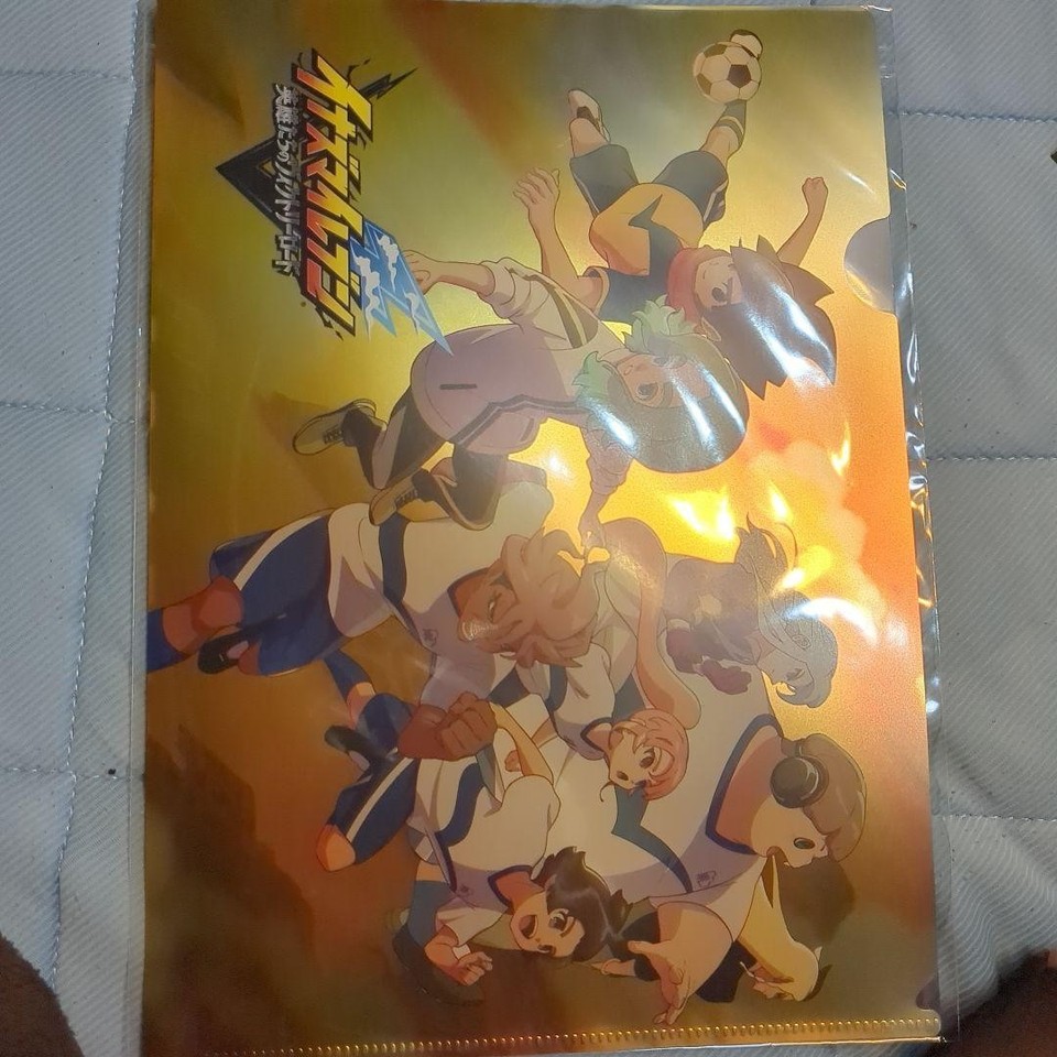 New World of Steam & Inazuma Eleven Clear File Set | eBay
