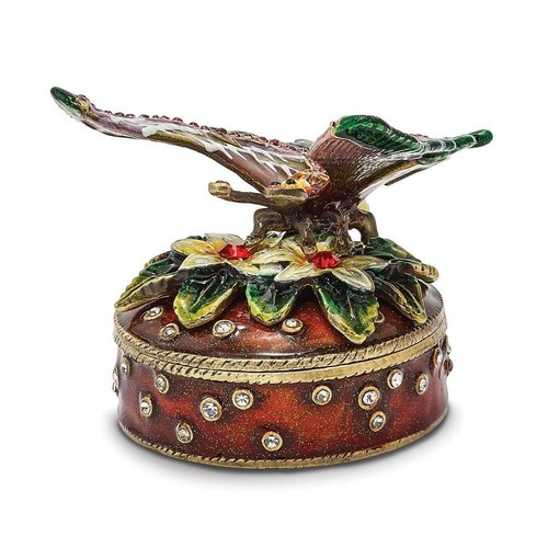 Jere Luxury Giftware, Bejeweled SANGRIA Butterfly Box Trinket Box with ...