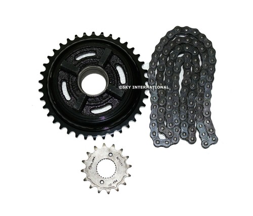 Complete Chain Sprockets Set Compatible With Royal Enfield Classic Uce ...