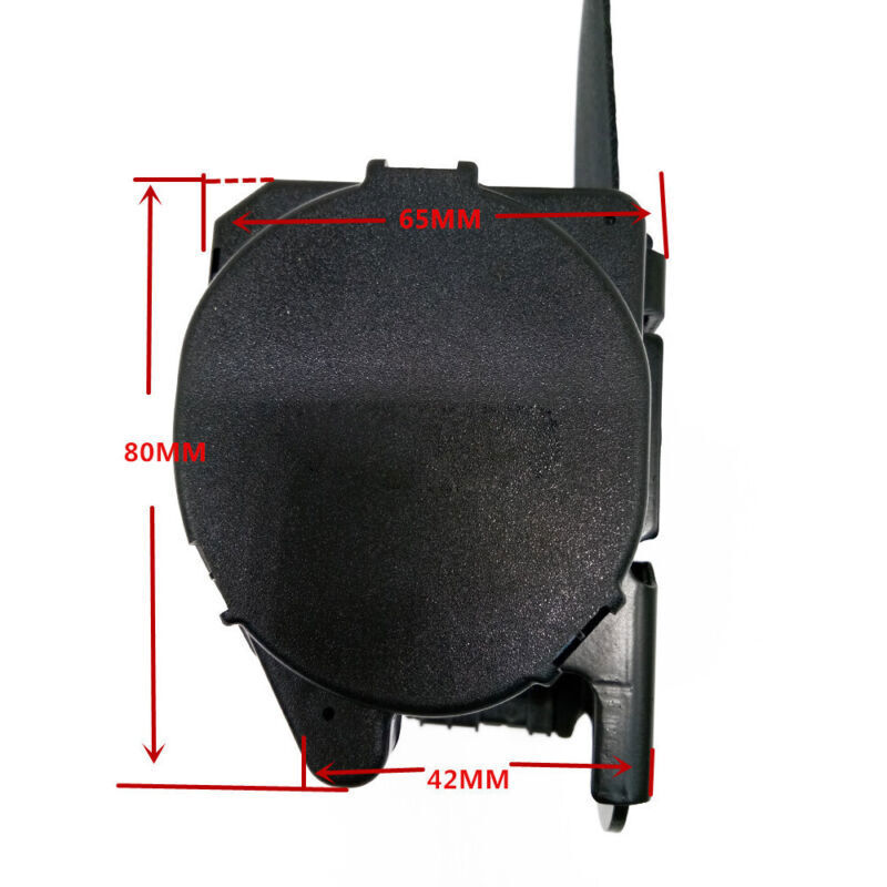 1 Set Retractable 3 Point Car Seat Belt Lap&Diagonal Belt Auto ...