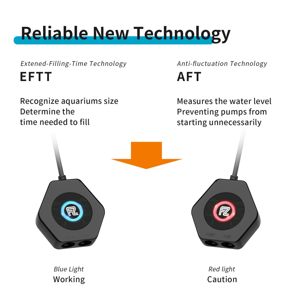 Aquarium Smart ATO Lite Dual Optical Sensor ATO Auto Top Off Refilling ...