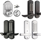 Keyless Mechanical Stainless Steel 304 Door Lock Digital Code Entry ...