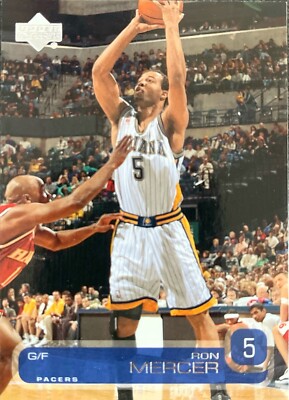 Ron Mercer Upper Deck 02-03 #56 Indiana Pacers | eBay