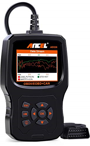 ANCEL AD530 Vehicle OBD2 Scanner Car Code Reader Diagnostic Scan Tool ...