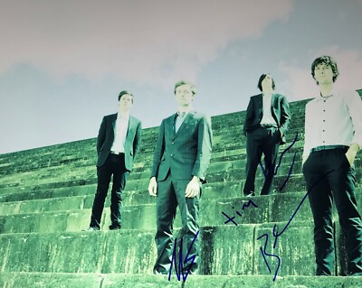 Cut Copy Band Complete Group Signed 8x10 Autographed Photo COA E1 | eBay